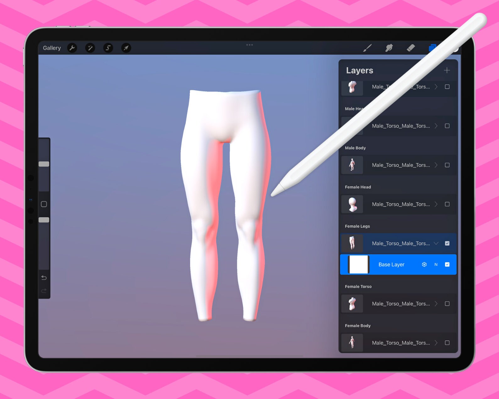 4K Procreate 3D Models Procreate Tattoo Model Tattoo - Etsy Australia