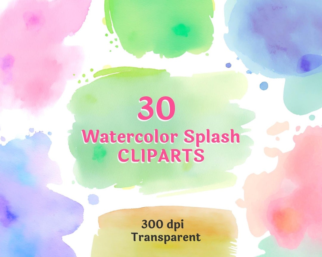 Watercolor Clipart , Watercolor Background Png , Watercolor Shapes ...