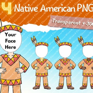 Faceless Male Thanksgiving Native American PNG, Thanksgiving ...