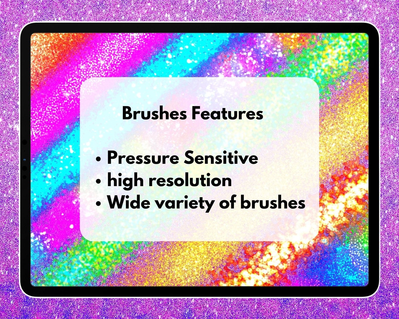 Glitter & Shimmer Procreate Brush Set, Procreate Glitter Texture Brushes , Procreate Shimmer ...