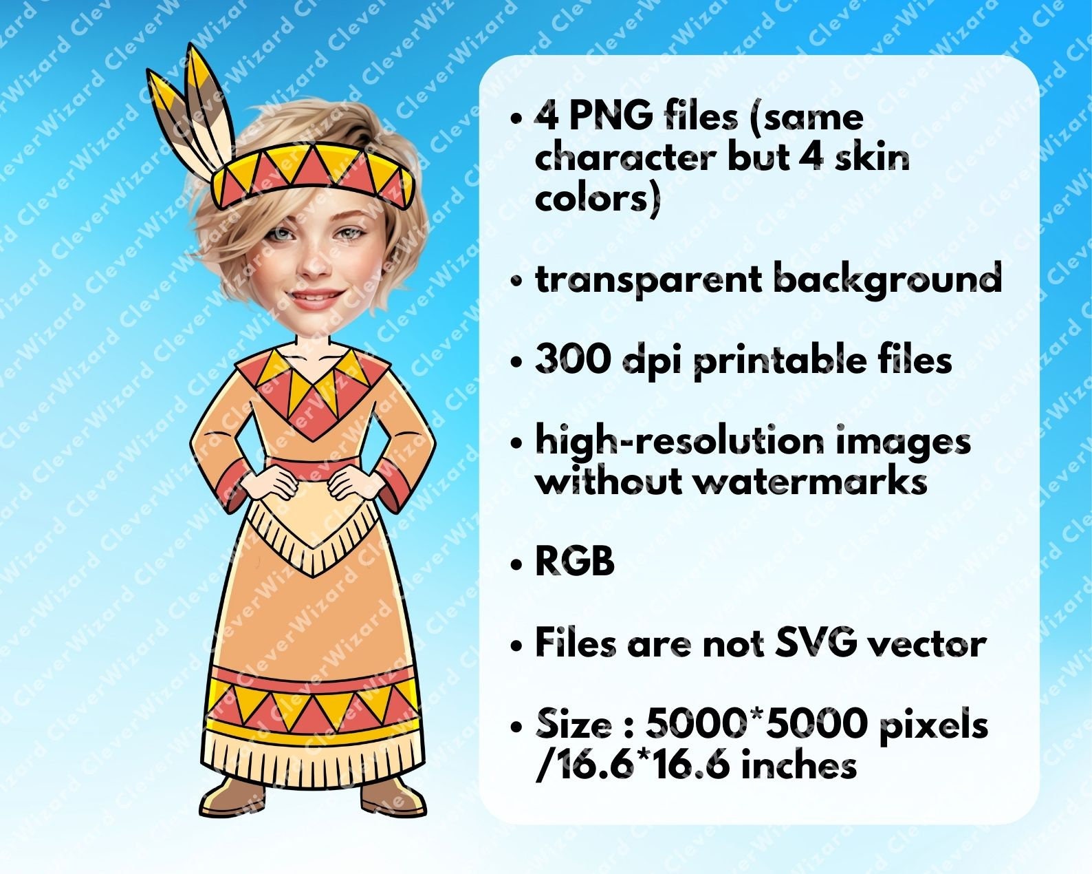 Faceless Female Thanksgiving Native American PNG, Native Woman Png ...