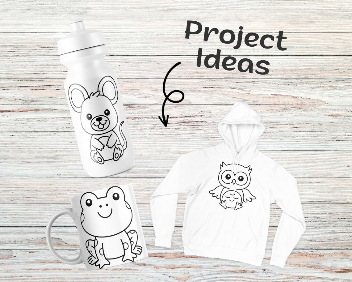 Outline Woodland Animals SVG Cut Files for Cricut and Silhouette ...