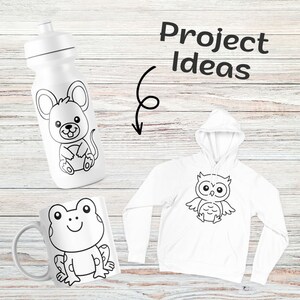 Outline Woodland Animals SVG Cut Files for Cricut and Silhouette ...