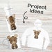 Layered Baby Moose SVG Cut Files for Cricut and Silhouette - Baby ...