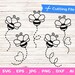 2 Outline and Layered Bee SVG Cut Files for Cricut and Silhouette ...