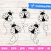 5 Outline Ladybug SVG Cut Files for Cricut and Silhouette, Ladybug Svg ...