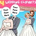 Faceless Couple Wedding PNG Templates, Wedding Day Clipart PNG ...