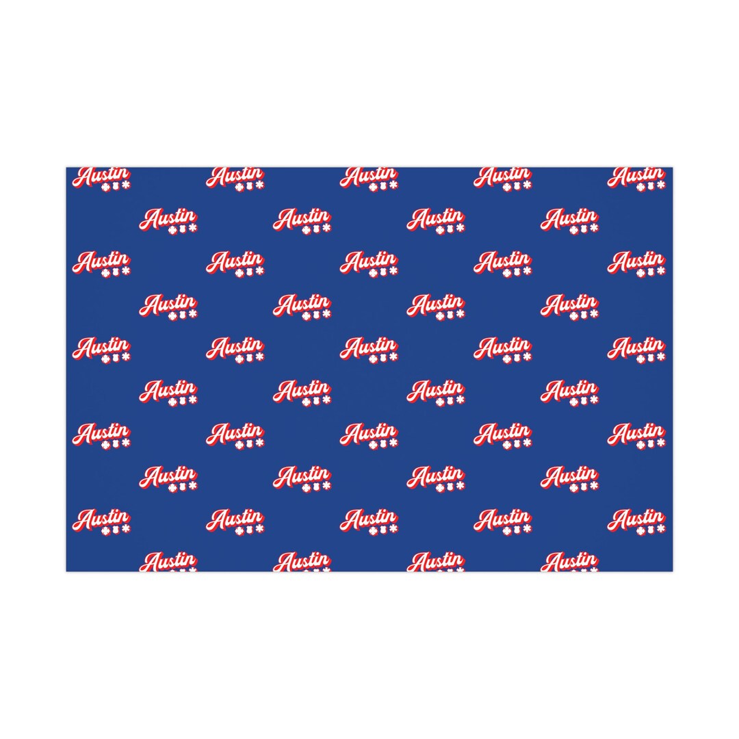 Austin First Responders Gift Wrap Papers - Etsy