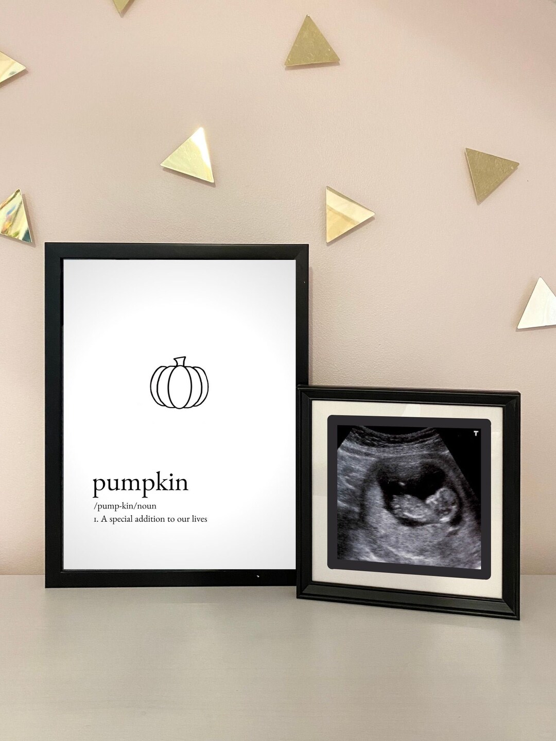 Pumpkin Definition Digital Nursery Print - Etsy