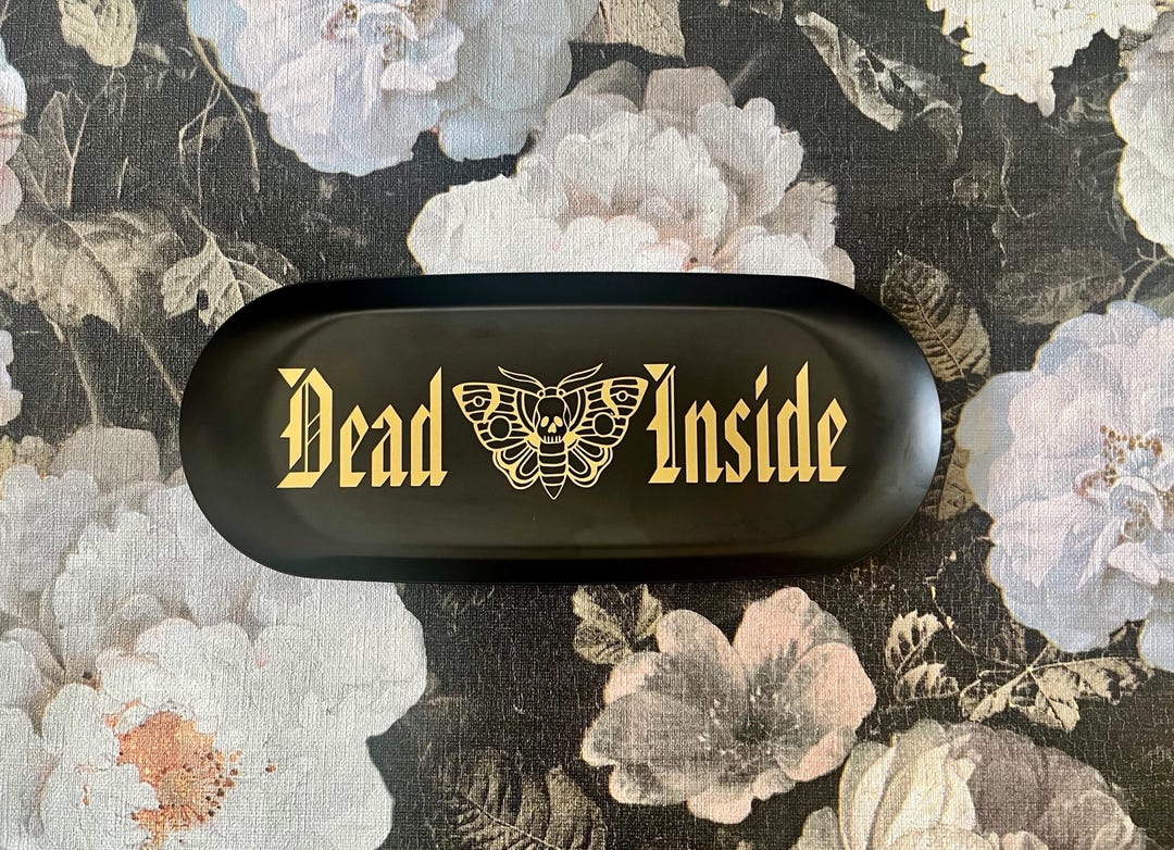 Dead Inside. Limited Edition Creepy Range. Tricket Dish Home Decor ...