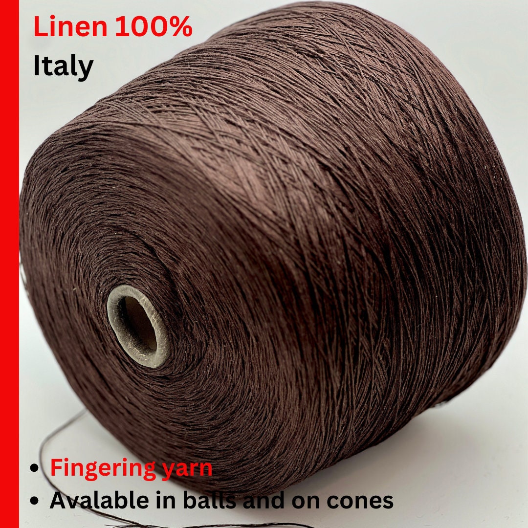 Italian LINEN Yarn, LINO, Luxury Collection From Rigo, 100% Pure Linen ...