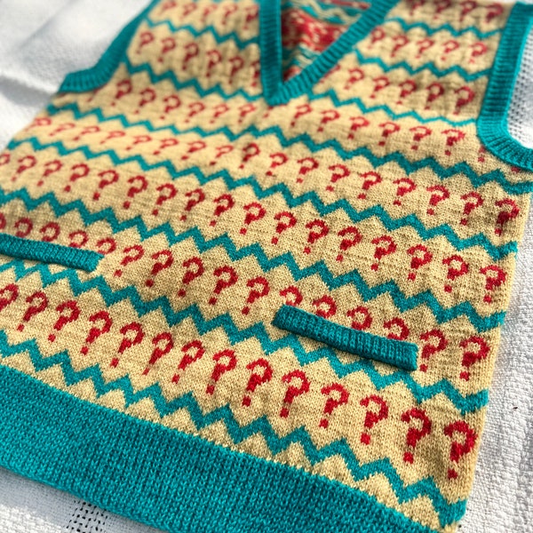 Mens Sweater Vest - Etsy