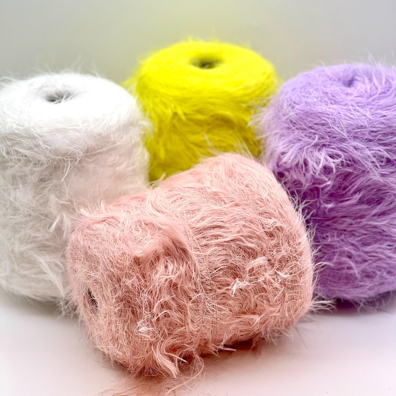 Fluffy Yarn - Etsy