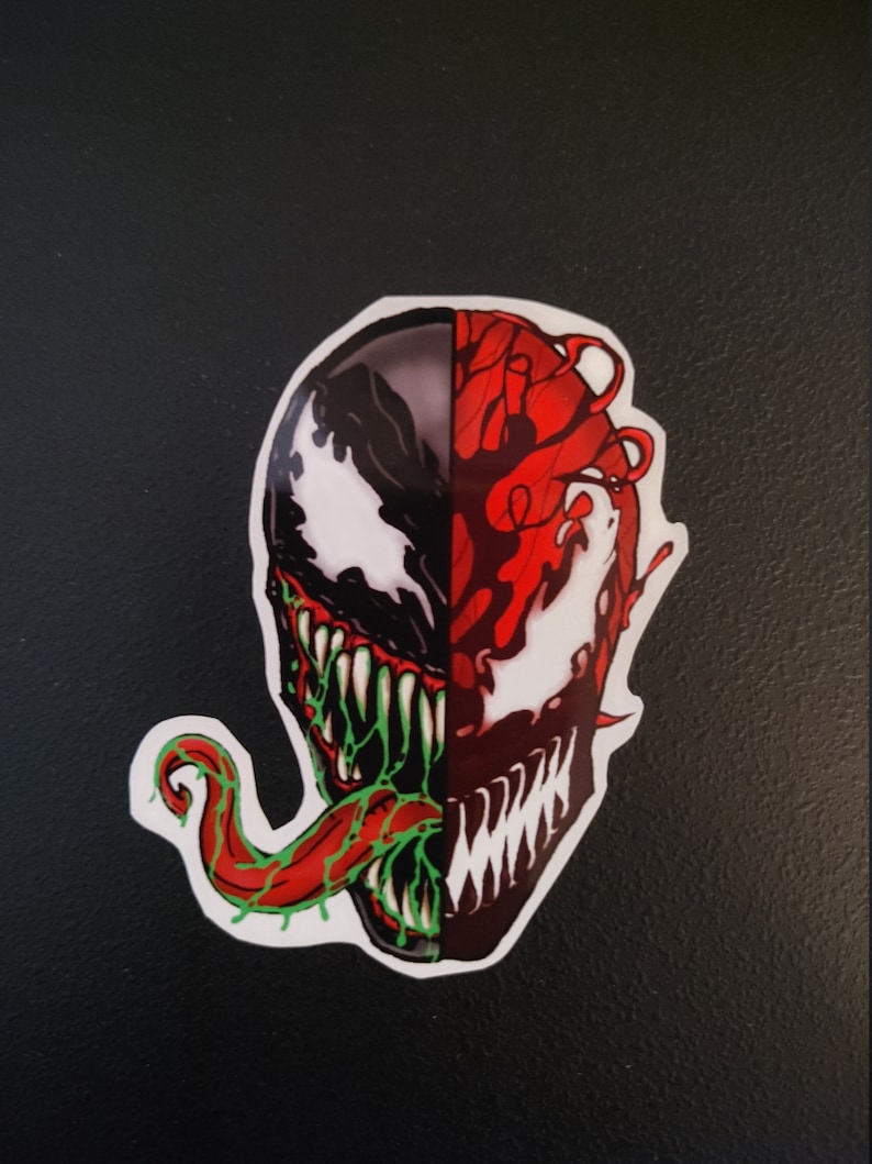 Venom & Carnage Vinyl Decal - Etsy