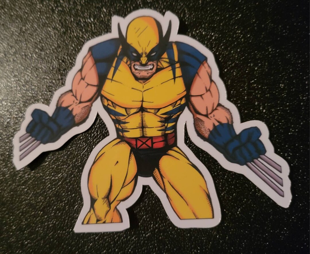 Wolverine Vinyl Decal - Etsy
