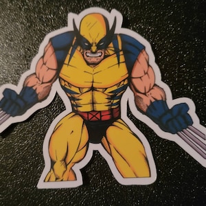 Wolverine Vinyl Decal - Etsy