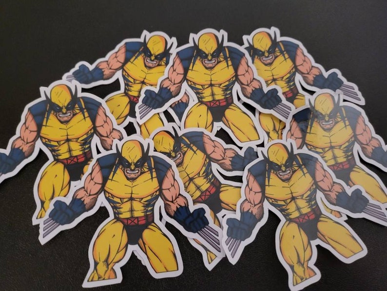 Wolverine Vinyl Decal - Etsy