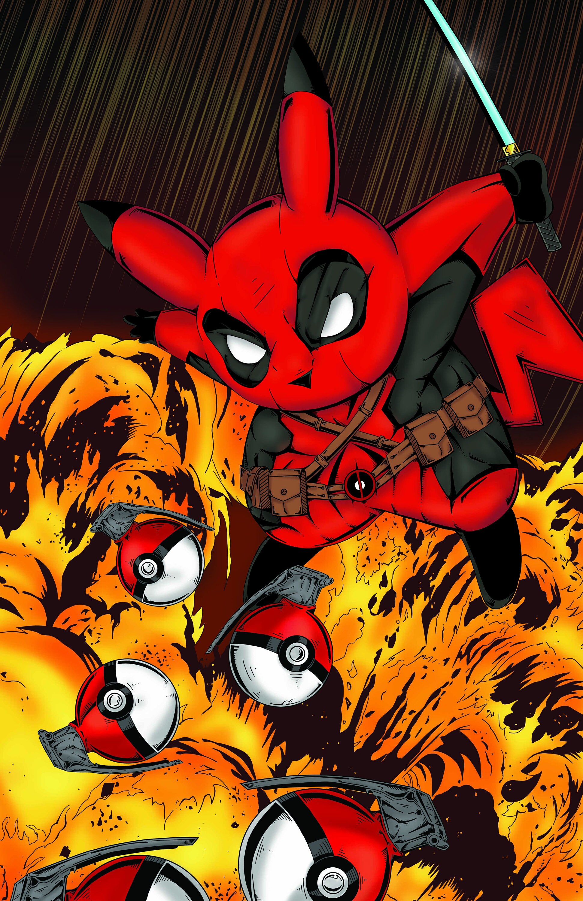 Original Pikapool Print - Etsy