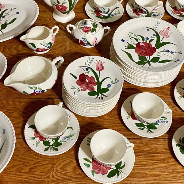 Blue Ridge Plates - Etsy