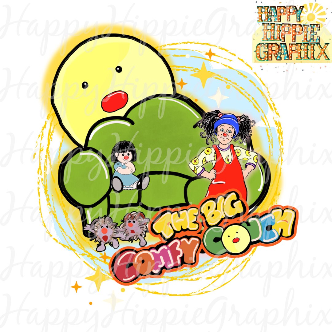Retro 90s Clown Cartoon Sublimation File - Etsy