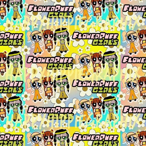 Powerpuff Girls Seamless Pattern - Etsy