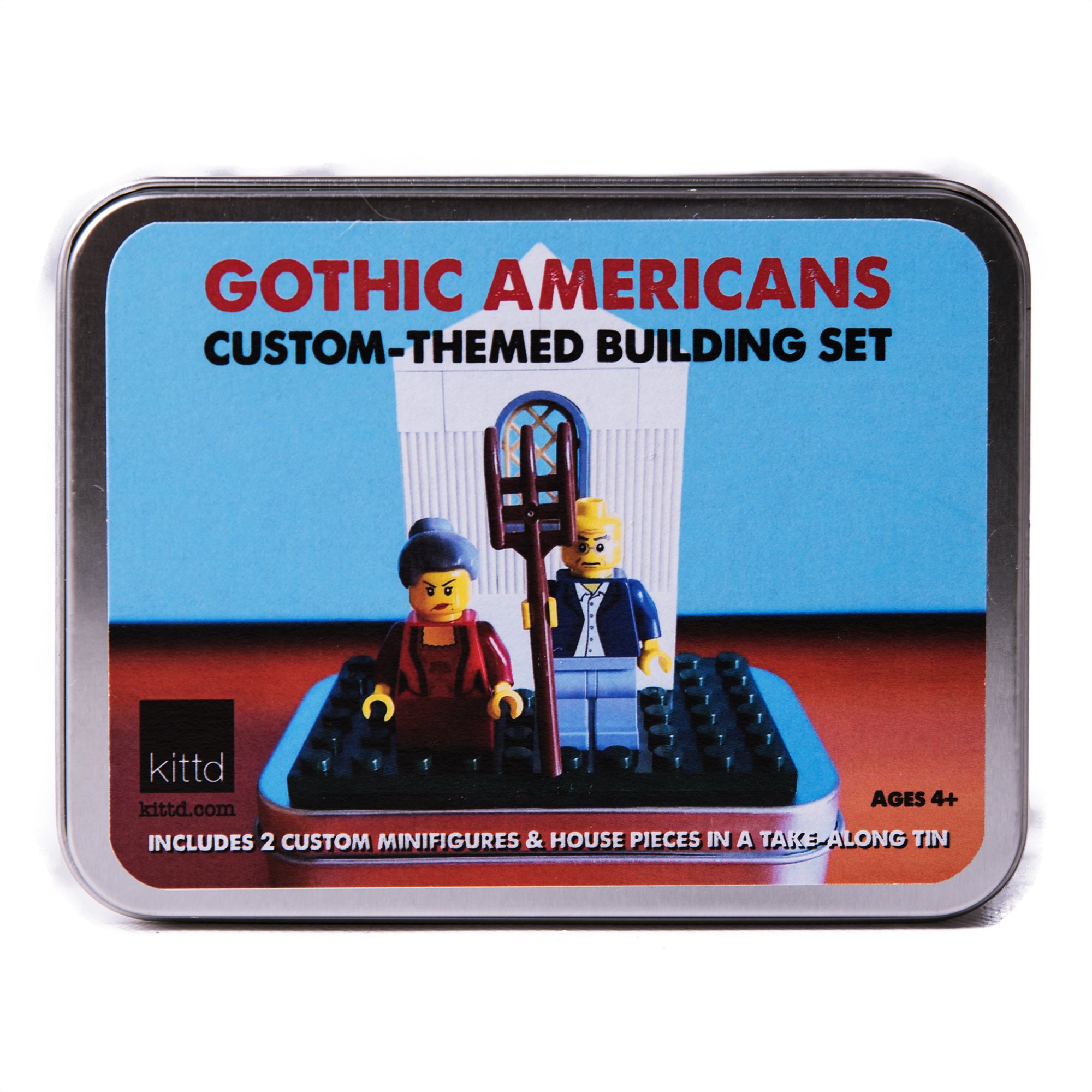 American Gothic LEGO® Brick Playset – Art Lover Gift - Etsy