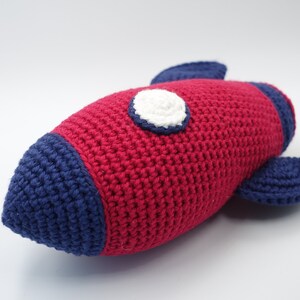 Rocket Ship CROCHET PATTERN, Crochet Outer Space, Amigurumi Plush ...