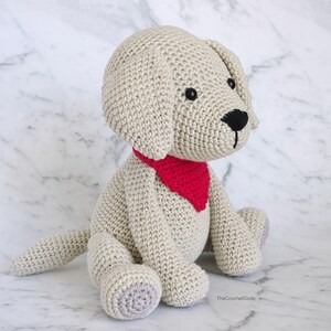 DIY Labrador Golden Retriever Crochet Amigurumi Pattern - Perfect Gift ...