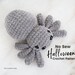 No Sew Spider Crochet Pattern, Spider Amigurumi Pattern, Crochet ...
