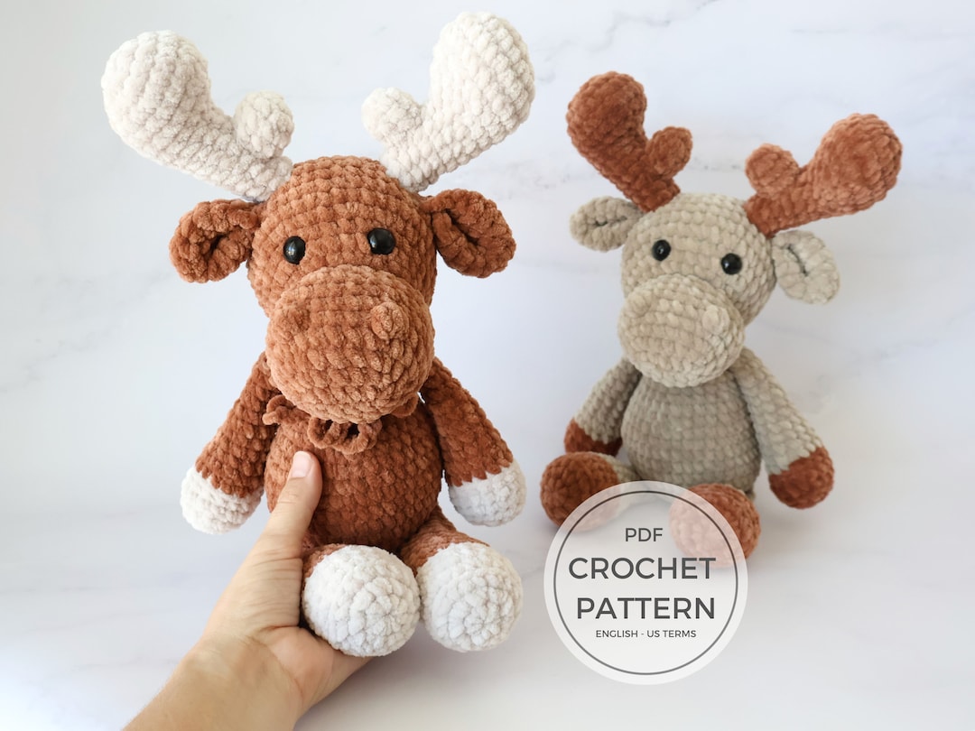 Crochet Your Own Amigurumi Moose