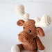Crochet Amigurumi Moose Pattern Instant Download in English - Etsy ...