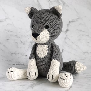 DIY Crochet Wolf Amigurumi Pattern - Create Your Own Lovable Stuffed ...
