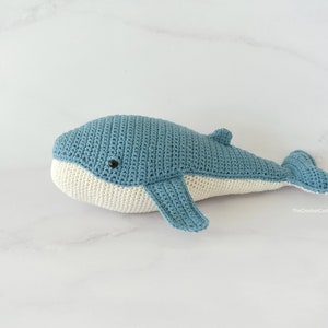 Whale Crochet Pattern, Blue Whale Amigurumi Pattern, Realistic Crochet ...