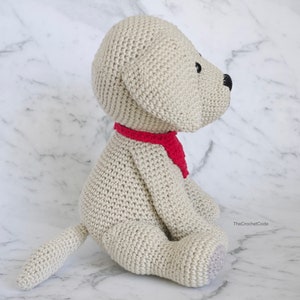 DIY Labrador Golden Retriever Crochet Amigurumi Pattern - Perfect Gift ...