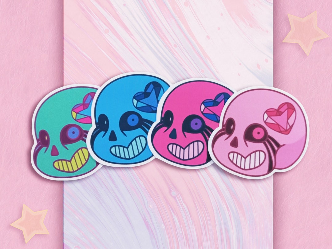 Sans Spinel Stickers the Deadliest and Friendliest Villains - Etsy