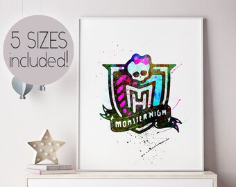 Monster high logo | Etsy