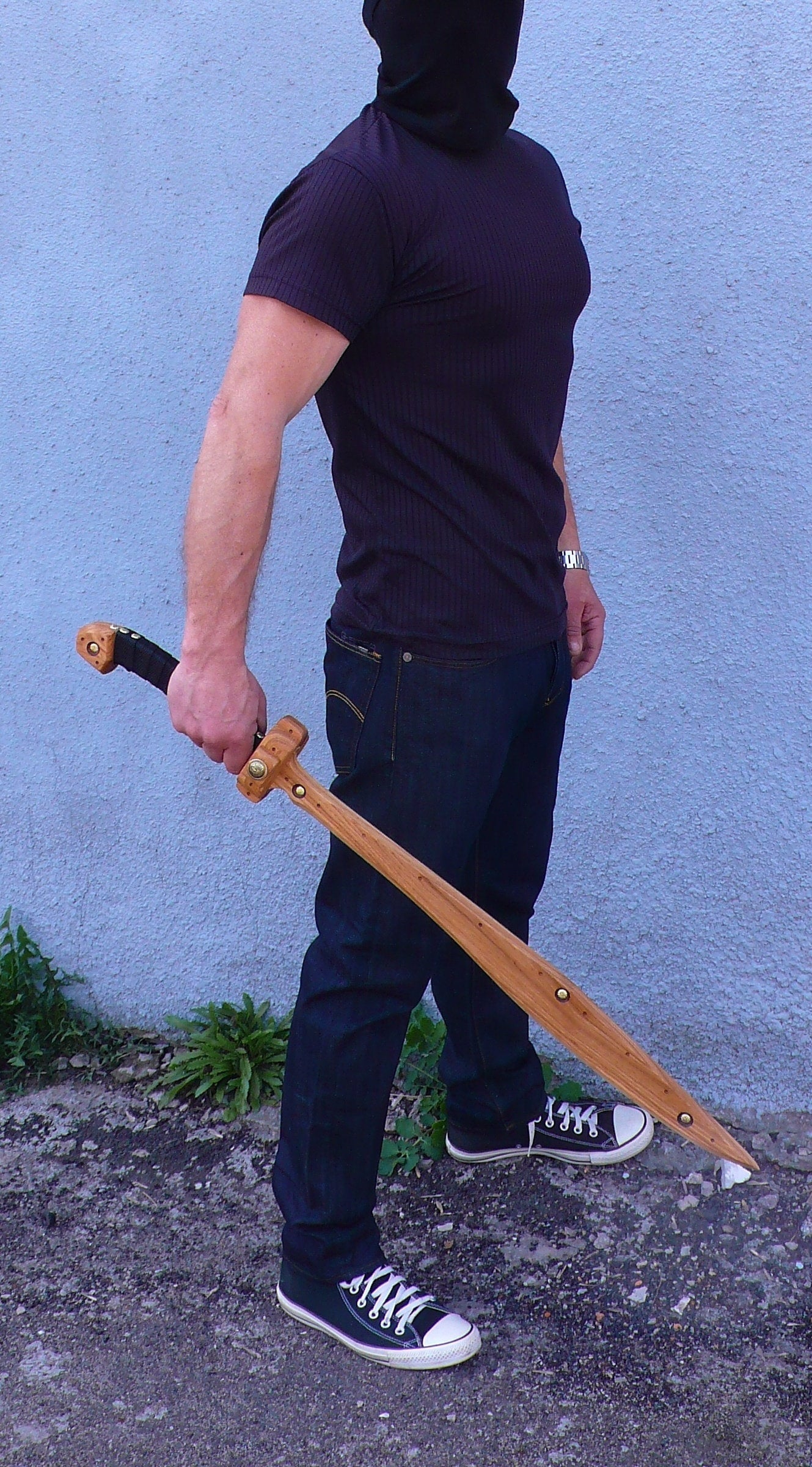 Wooden Sword 35.03, Handmade Weapon, Hand Crafted, Training Sword ...
