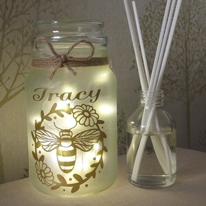 Bumble Bee Light, Bumble Bee Lover's Gift, Bee Present, Bee Gift ...