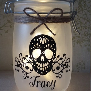 Skull Light Gothic Gift Goth Present Skull Gift Skull - Etsy