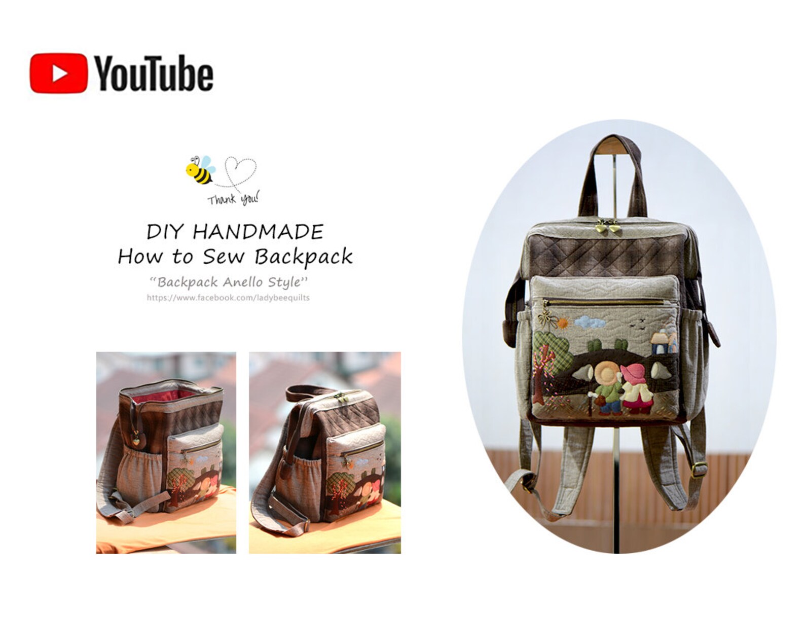 Backpack Sewing Pattern Only PDF Pattern INSTANT DOWNLOAD - Etsy