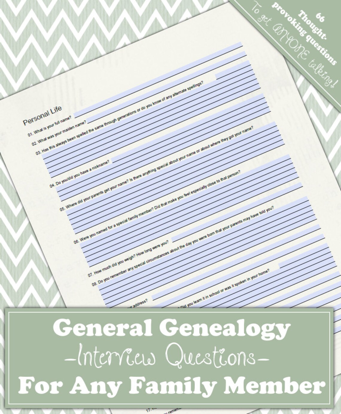 66 General Genealogy Questions to Ask ANY Family Member | Ancestry ...
