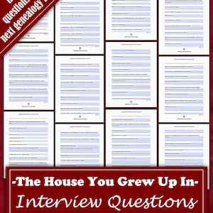 Bundle #1: 500+ Genealogy Questions to Ask ANY Family Member | Ancestry ...