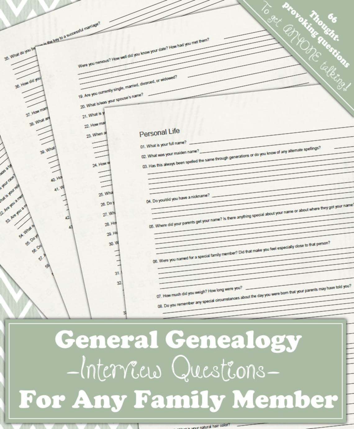 66 General Genealogy Questions to Ask ANY Family Member | Ancestry ...