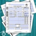 9 Page Family Research Sheets Bundle Updated | Genealogy Research Forms ...