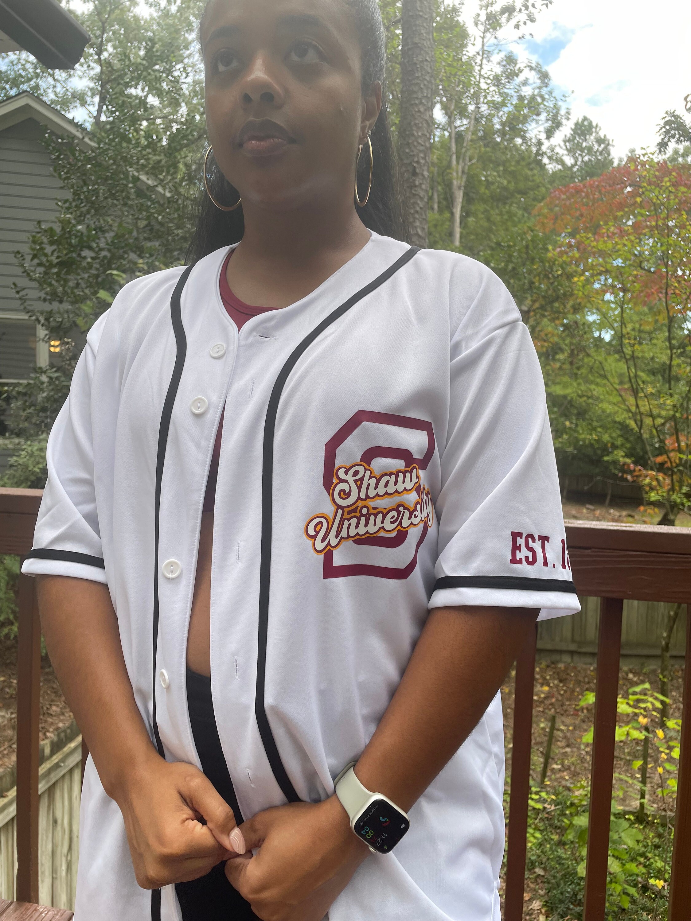 Shaw University Baseball Jersey - Etsy