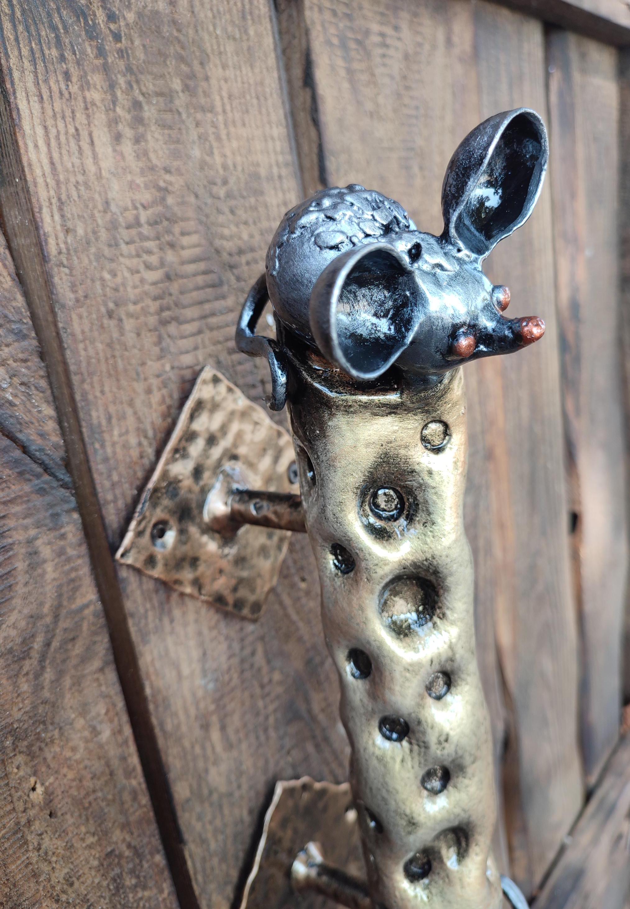 Door Handle for the Store. Door Pull for Cheese Cellar. Iron Door ...
