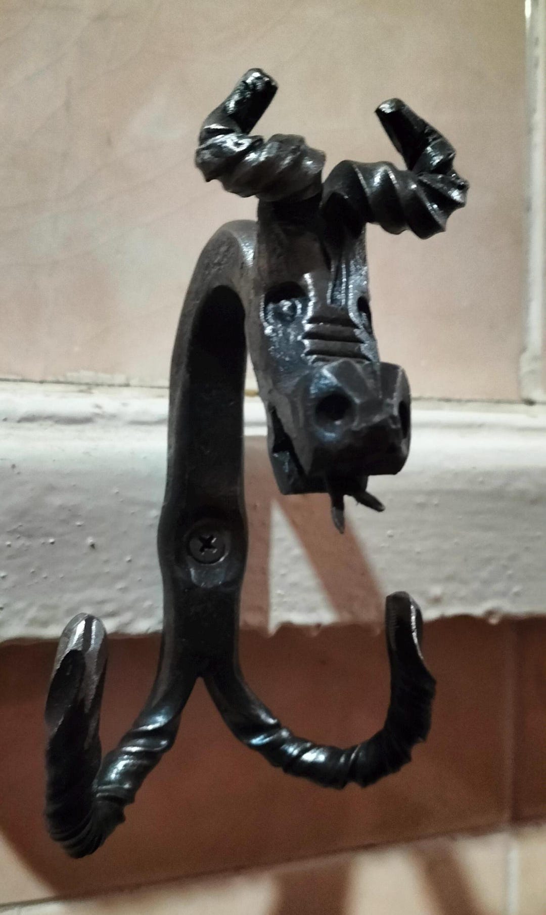 Forged Hook. Forged Steel. Forged Key Holder. Forged Dragon. Metal ...