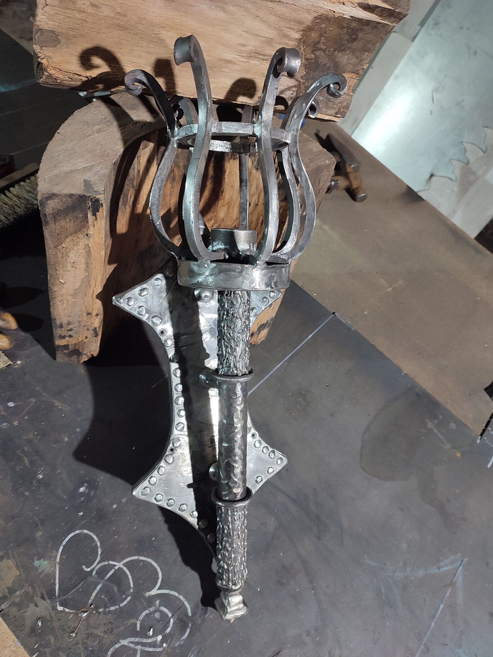 Lamp. Wall Lighting. Torch-sconce. Medieval Torch. Wall Decor ...