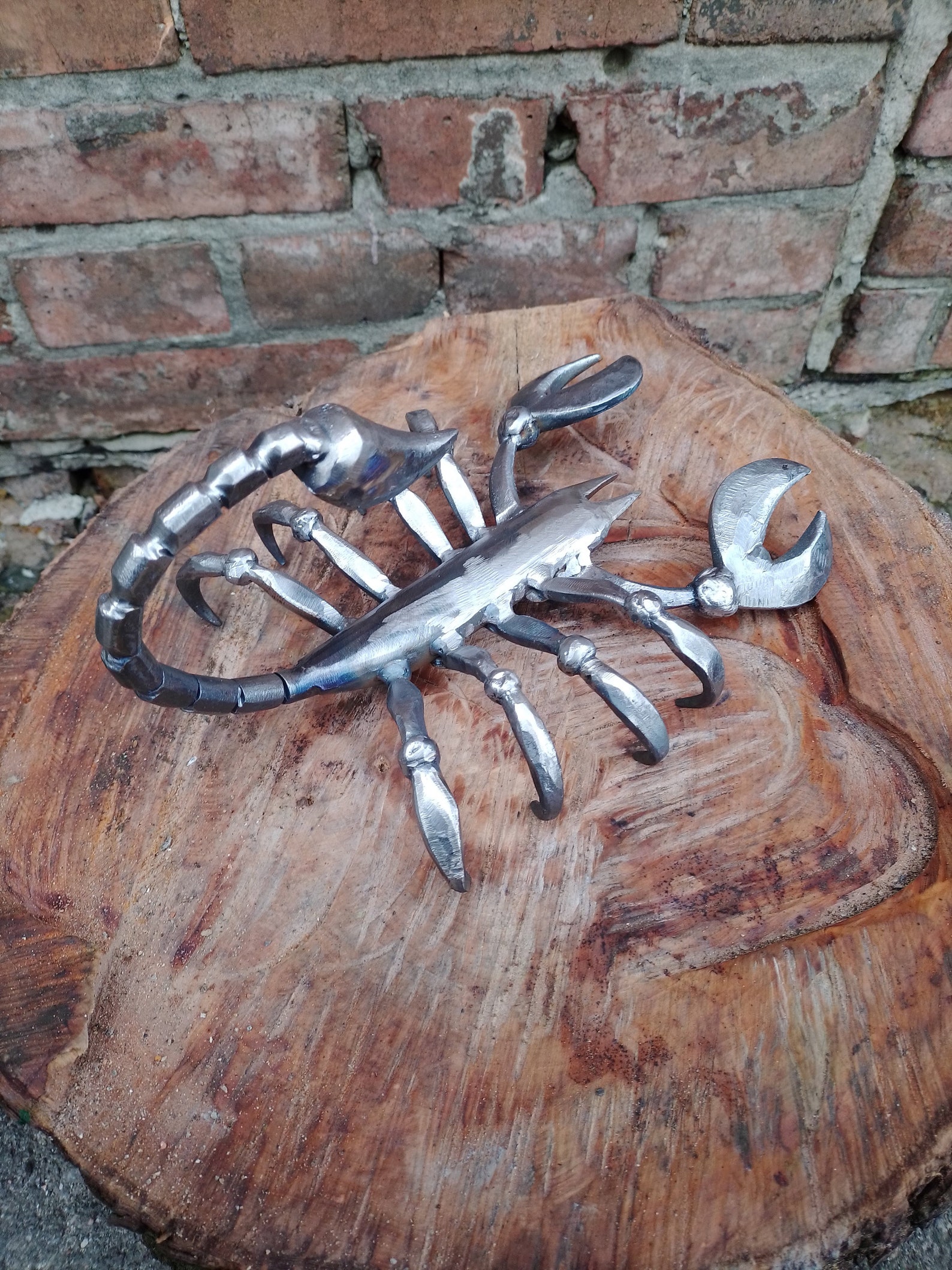 Sculpture of a Scorpion .forged Scorpion Handmadedurable Decorationof ...