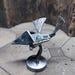 Handmade Wrought Iron Crow Sculpture: Gothic Metal Bird Decor - Etsy